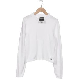 Calvin Klein Jeans Pullover Damen Größe S Second Hand weiß