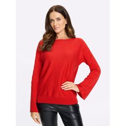 Heine Langarm-Pullover in erdbeere | Gr.: 50