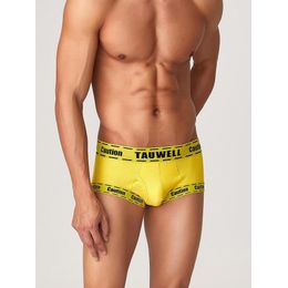 Tauwell Boxer shorts 'Caution' male Yellow size L
