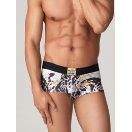 SEOBEAN Boxershorts 'Tiger' Herren Größe M grau