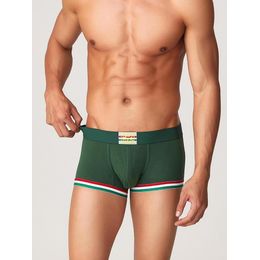 TAUWELL Boxershorts 'Colorway Contrast' Herren Größe L grün