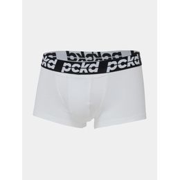 pckd &ndash; underwear done right. Boxershorts 'Boxer Trunks' Herren Gr&ouml;&szlig;e XL wei&szlig;