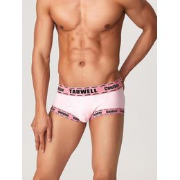 TAUWELL Boxershorts 'Caution' Herren Größe XL pink