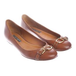 Lauren by Ralph Lauren Lauren Ralph Lauren Halbschuhe Damen Größe 36.5 Second Hand braun