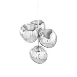 Tom Dixon Melt Mini Chandelier LED Silver/Silver