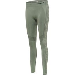 Hummel Leggings in Grün | Gr.: XS