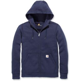 Carhartt Hoodie "Clarksburg Full Zip 102788" in Blau | Gr.: S