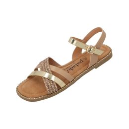 Palado Riemchensandalen in beige gold combi | Gr.: 37