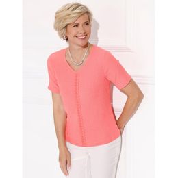WITT WEIDEN Kurzarmshirt in flamingo | Gr.: 40