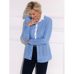 WITT WEIDEN Strickjacke in himmelblau | Gr.: 40