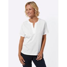 WITT WEIDEN Kurzarmshirt in ecru | Gr.: 38