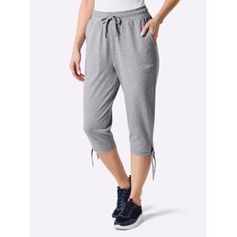 WITT WEIDEN Freizeithose in grau-meliert | Gr.: 36-38