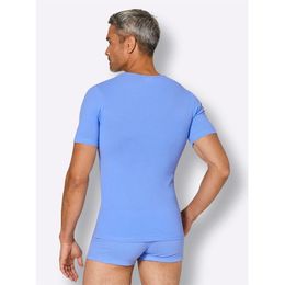 WITT WEIDEN Shirt in marine + himmelblau | Gr.: 4