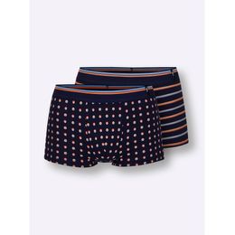 WITT WEIDEN Pants in marine-getupft + marine-gestreift | Gr.: 4
