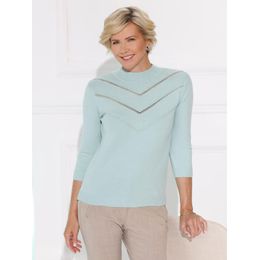 WITT WEIDEN Stehkragen-Pullover in kalkmint | Gr.: 42