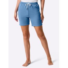 WITT WEIDEN Hose kurz in mittelblau | Gr.: 40-42