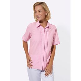 WITT WEIDEN Kurzarm-Bluse in ros&eacute; | Gr.: 44