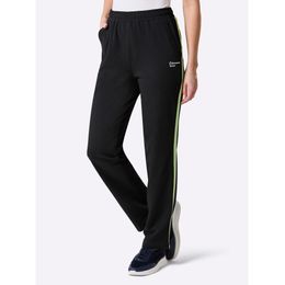 WITT WEIDEN Freizeithose in schwarz-reseda | Gr.: 36-38