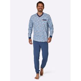 WITT WEIDEN Schlafanzug in jeansblau | Gr.: 48/50