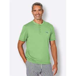 WITT WEIDEN Schlafanzug-Shirt in apfel | Gr.: 44-46