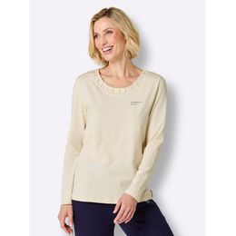 WITT WEIDEN Freizeitshirt in champagner | Gr.: 36-38