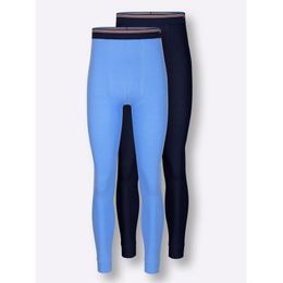 WITT WEIDEN Hose lang in marine + himmelblau | Gr.: 5