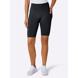 WITT WEIDEN Fahrradhose in schwarz | Gr.: 36-38