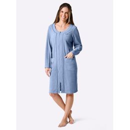 Plantin Bademantel in bleu-marine | Gr.: 36-38