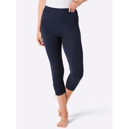 WITT WEIDEN Leggings 3/4-lang in schwarz + marine | Gr.: 36-38