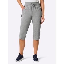 WITT WEIDEN Freizeithose in grau-meliert | Gr.: 36-38