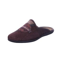 Neles Pantoffel in braun | Gr.: 44