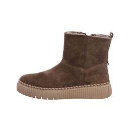 Gabor Fashion Schnürstiefel in dunkelbraun | Gr.: 40,5