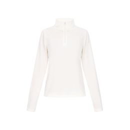SANIKA Damen Fleecepullover in Weiss | Gr.: S