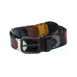Cipo & Baxx Cipo & Baxx Gürtel 85cm x 4,5cm in Brown | Gr.: 105 cm