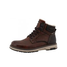 Tom Tailor Schnürstiefel in Braun | Gr.: 45