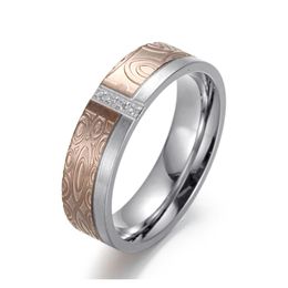 Firetti Ring Damen Größe 64 rosegold / silber