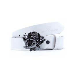 Cipo & Baxx Cipo & Baxx Gürtel 85cm x 3,8cm in White | Gr.: 95 cm