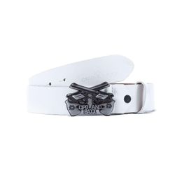 Cipo & Baxx Cipo & Baxx Herren G&uuml;rtel in White | Gr.: 90 cm
