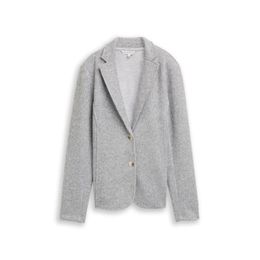 Tom Tailor Blazer in medium silver grey melange | Gr.: S