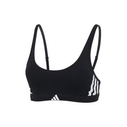 Adidas Bustier Scoop Bralette - Sport Active Essentials in Black | Gr.: XS