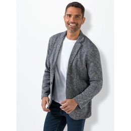 WITT WEIDEN Jersey-Sakko in blau-meliert | Gr.: 62