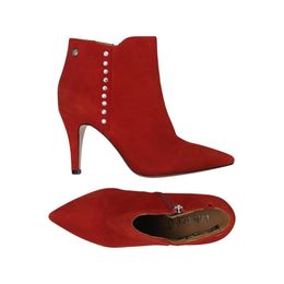 Caprice Stiefelette Damen Größe 38 Second Hand rot