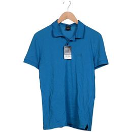 BOSS Poloshirt Herren Gr&ouml;&szlig;e M Second Hand blau