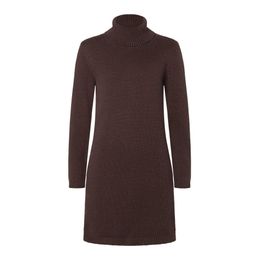 More & More More & More kurzes, feminines Strickkleid in espresso brown | Gr.: 32