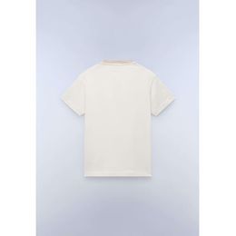 Napapijri T-Shirt "S-Fedaia Ss W" in Grau | Gr.: XS