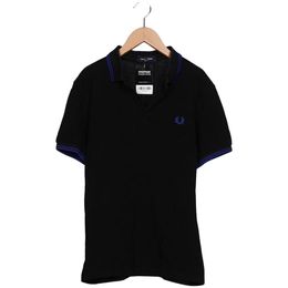 Fred Perry Poloshirt Herren Gr&ouml;&szlig;e M Second Hand schwarz