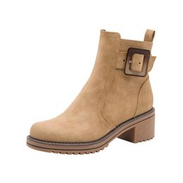 Marco Tozzi Stiefelette in beige | Gr.: 42