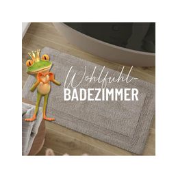 Wecon Home Badteppich Knut in greige | Gr.: 55 x 65 cm