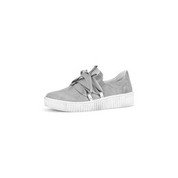 Gabor Fashion Schn&uuml;rhalbschuh in grau | Gr.: 38