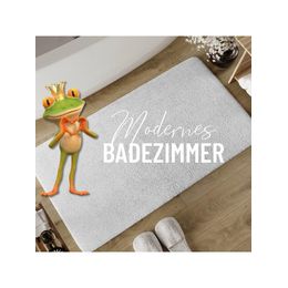 Wecon Home Badteppich Erik in weiß | Gr.: 55 x 65 cm